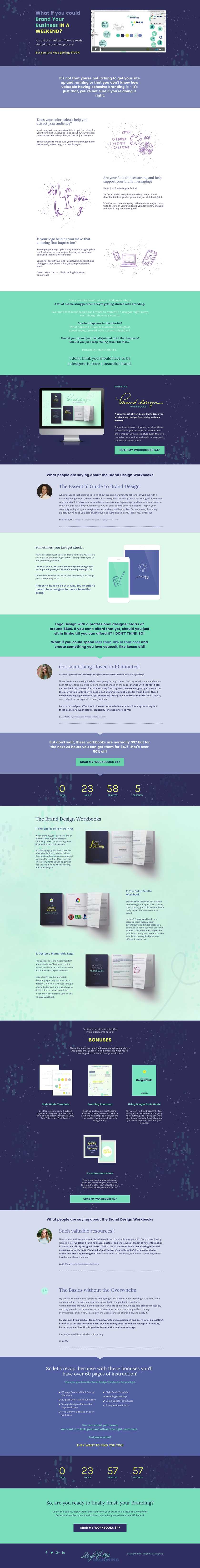 Best Landing Pages 2020